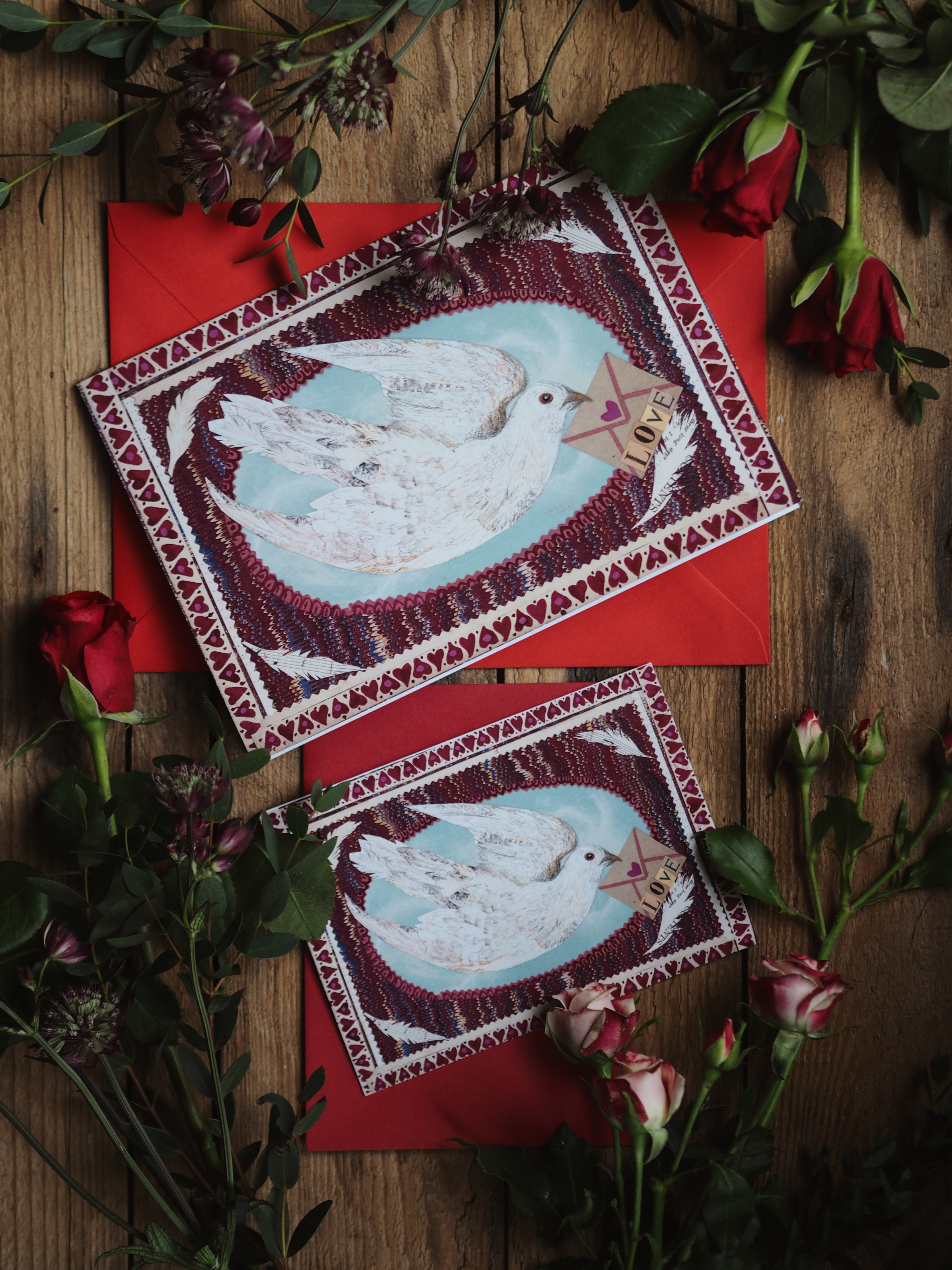 Valentine Dove Card | BRAMBLE & WILD