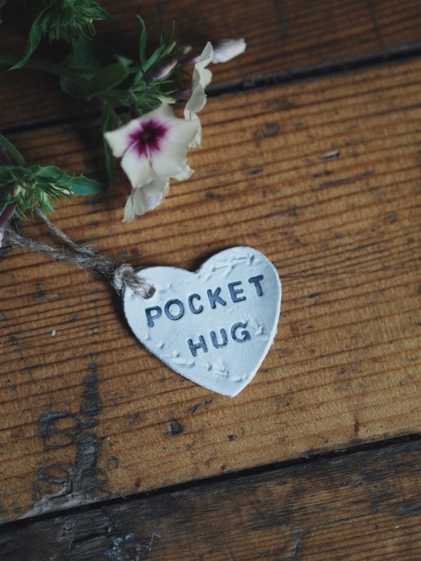 Clay Pocket Hug | Bramble & Wild - Florist In Frome