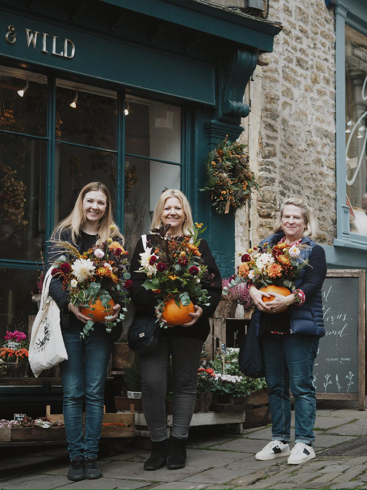 Flowery Pumpkin Workshop 26/10 | Bramble & Wild - Florist In Frome