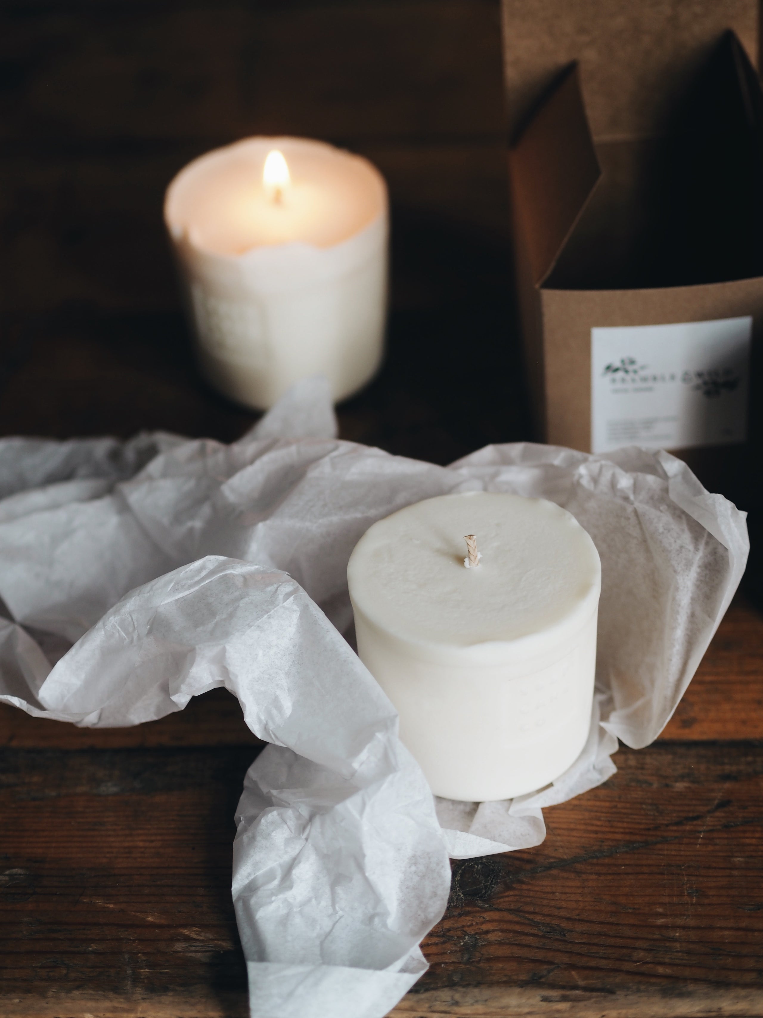 B&W's Plant Based Candle Refills | Bramble & Wild - Florist In Frome