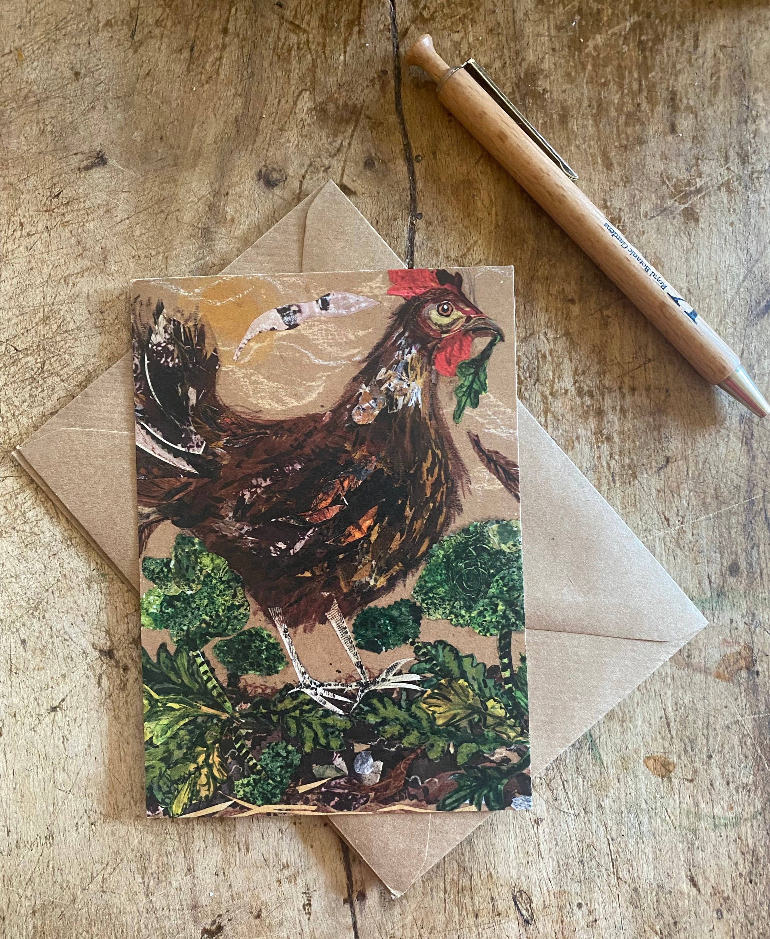 A6 Broccoli Patch Postcard | BRAMBLE & WILD